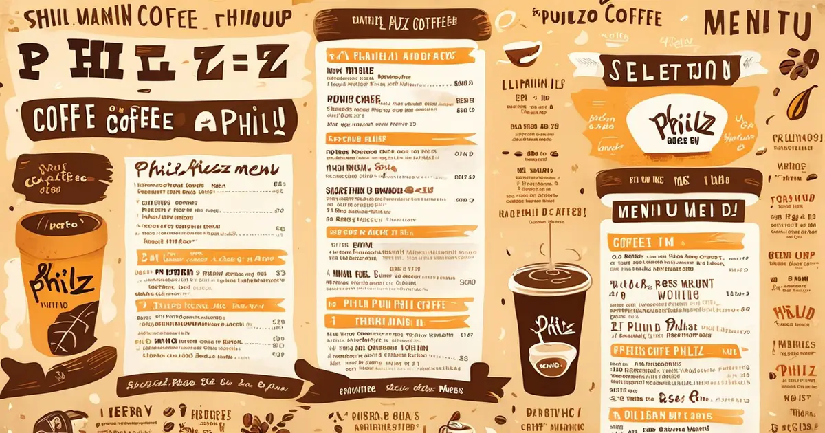 Philz Coffee Menu: Selections, Pricing & Popular Items - Vending ...